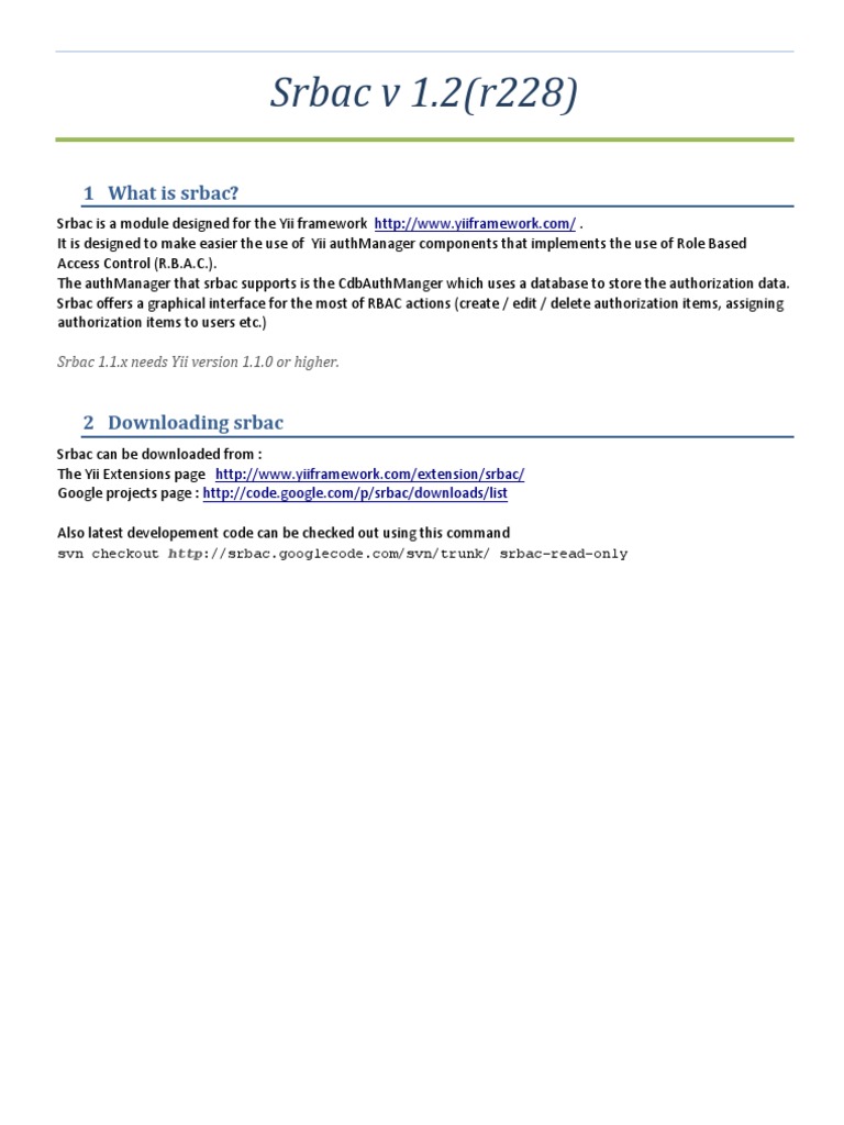 Srbac Guide 1.2 | PDF | Disclaimer | Copyright