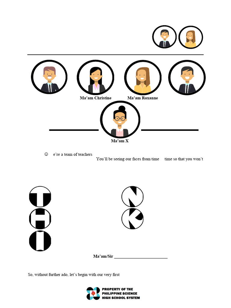 v2 SLG ADT2 1.0 Q1 W1 P1 Intro To The Design Process | PDF | Thought ...