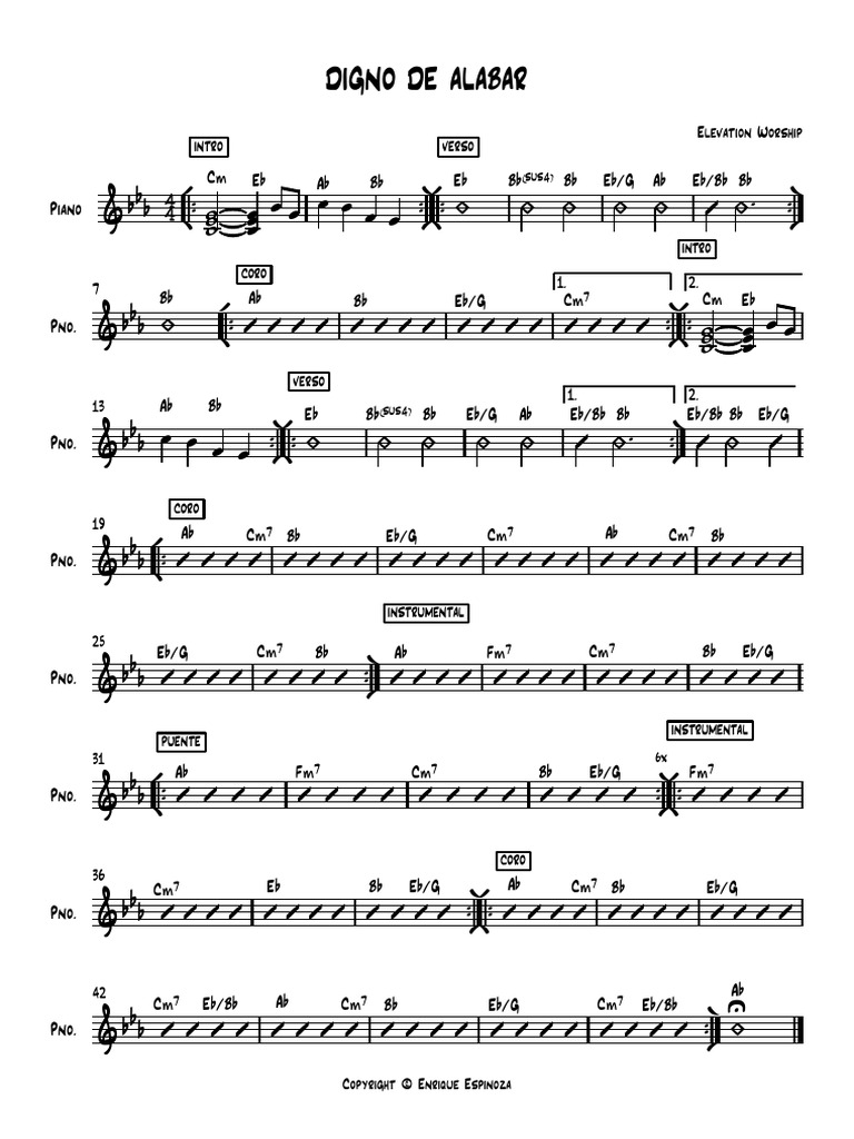 Digno de Alabar | PDF