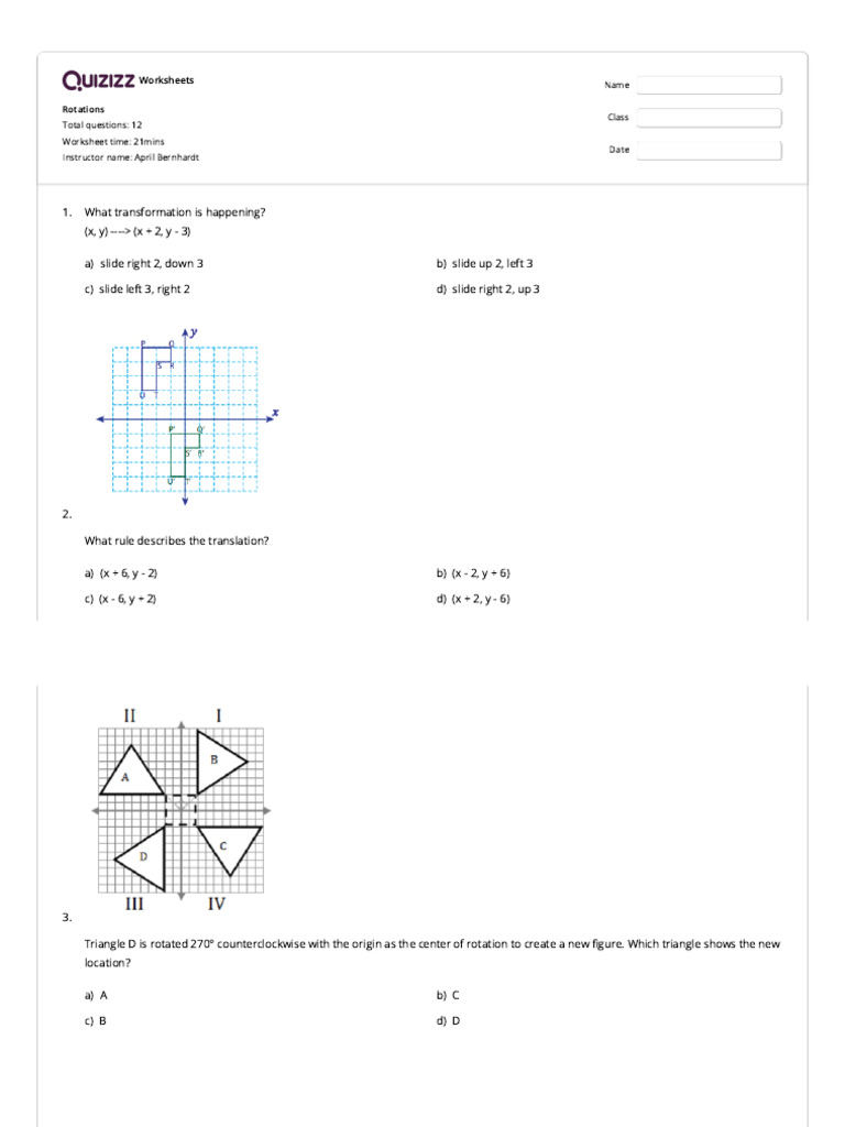Rotations | PDF | Cartesian Coordinate System | Rotation