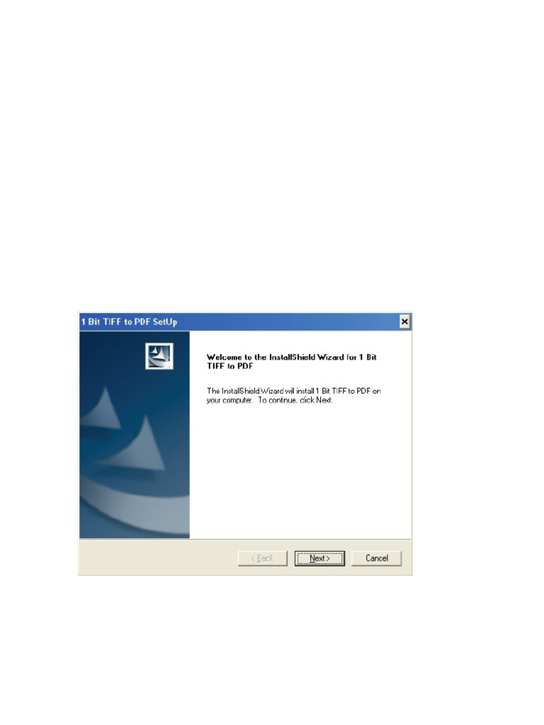 1-Bit TIFF To PDF | PDF | Installation (Computer Programs) | Computer File