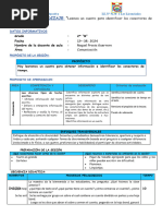 Sesión de Aprendizaje "Escribimos Un Cuento" | PDF | Aprendizaje | Cognición
