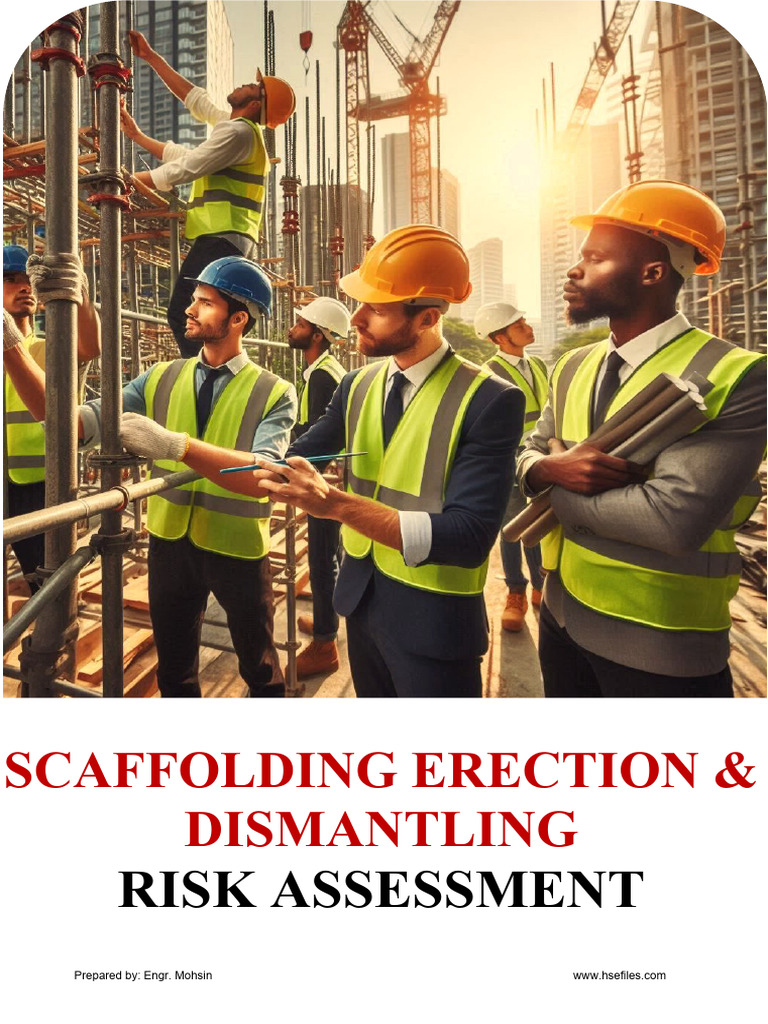 Scaffolding Erection and Dismantling Risk Assessment | PDF | Personal ...