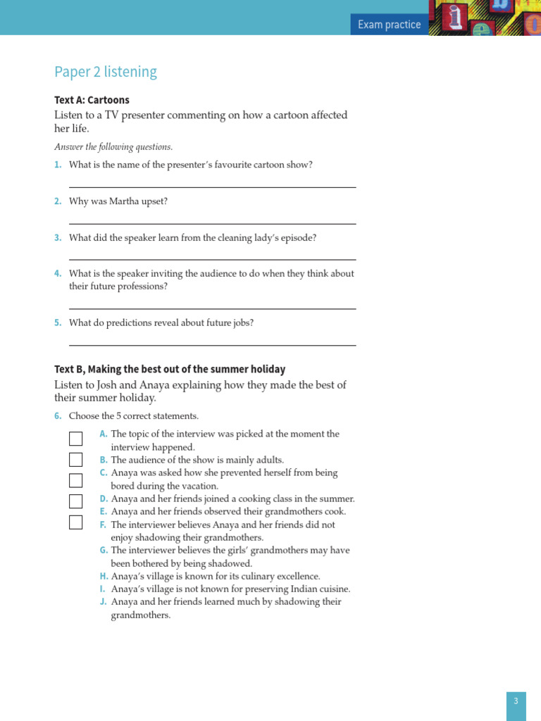 Paper 2 Practice 1 SL | PDF | Maya Angelou