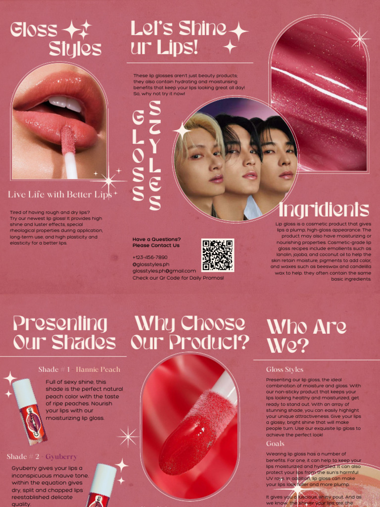 Gloss Styles Brochure | PDF