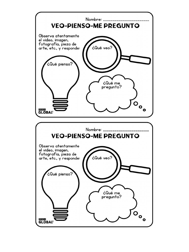 Veo-Pienso-Me pregunto (1) | PDF