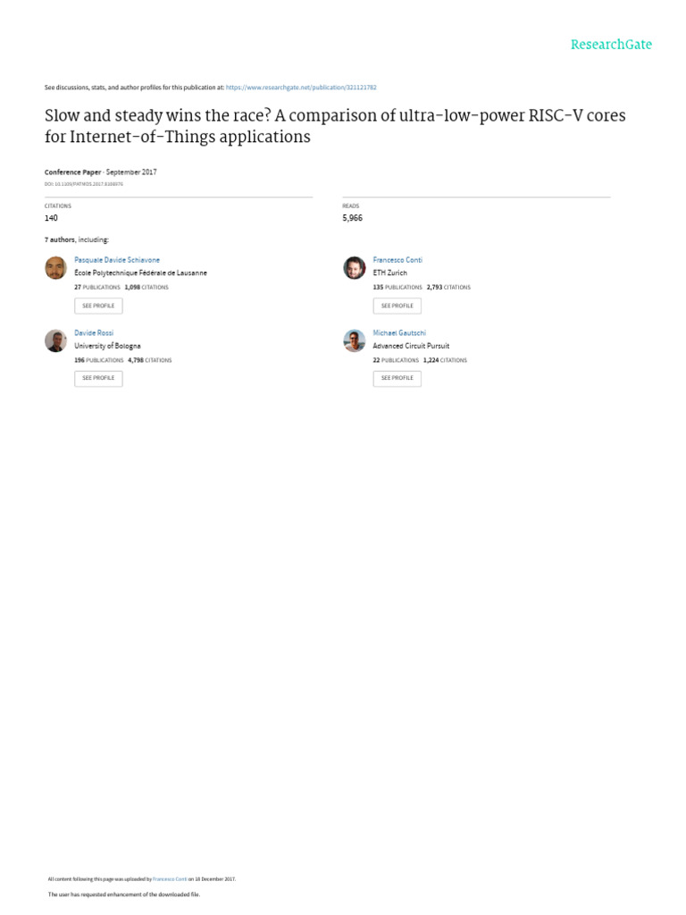 Zero Riscy Patmos 2017-10 | PDF | Multi Core Processor | Digital Signal Processor