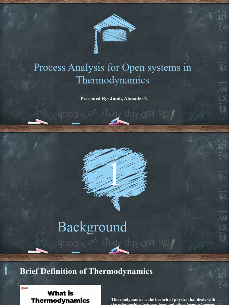 Process Analysis For Open Systems | PDF | Heat | Entropy