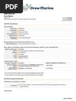 Oxygen Scavenger Plus Safety Data Sheet | PDF | Toxicity | First Aid