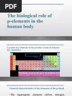 Medical Uses of Elements in Medicine | PDF | Chemical Elements | Chlorine