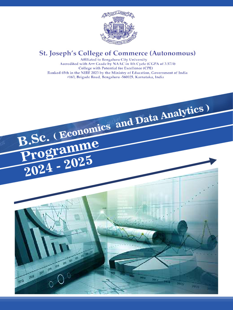 BSc Economics Dta Science 2024 25 | PDF | Economics | Analytics