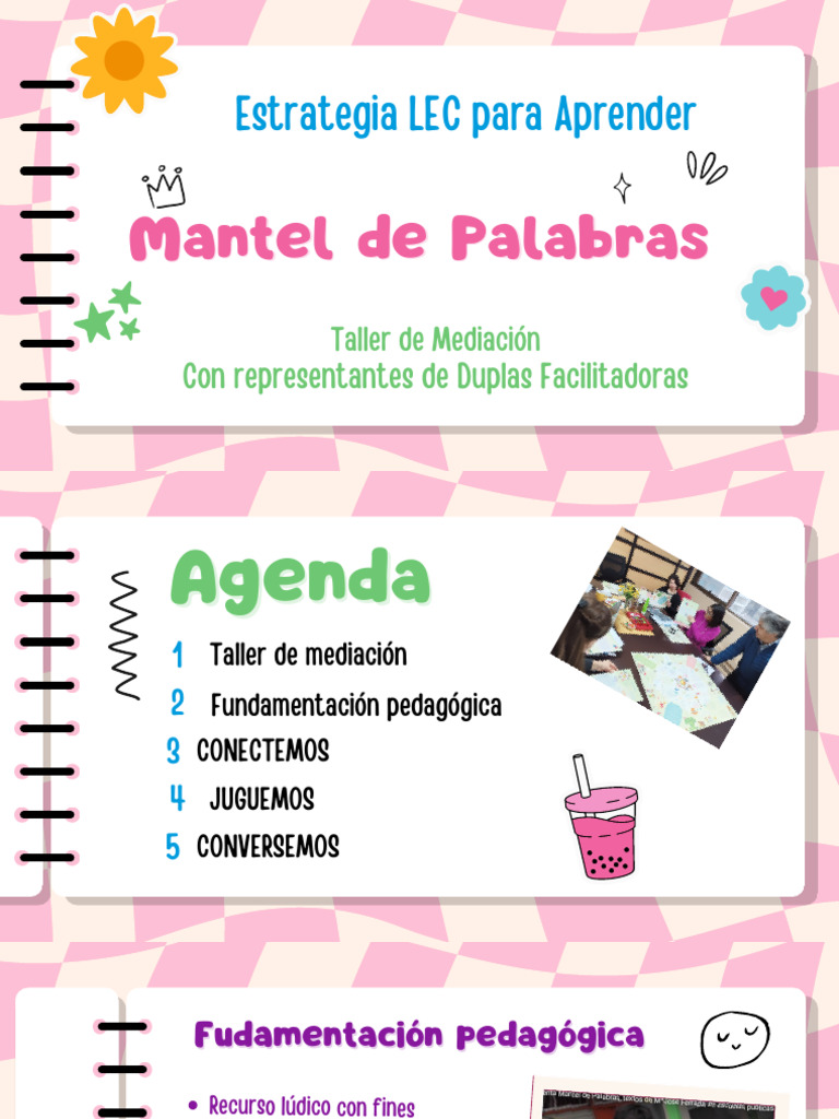 Taller Mantel de Palabras Duplas Facilitadoras 24 Julio 2024 | PDF