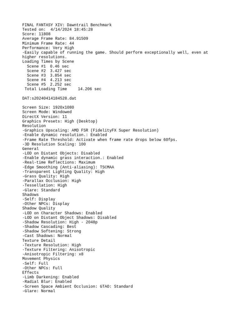 Score 20240414184528 | PDF | Display Resolution | Computer Hardware