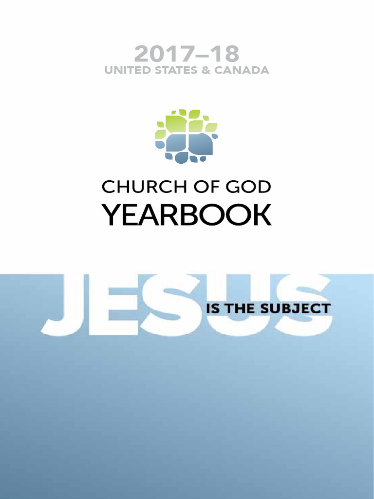 2017-18 Church of God Yearbook Guide | PDF | 501(C) Organization | Taxes