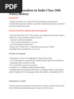 Notes of CH 1 How, When and Where - Class 8th History | PDF