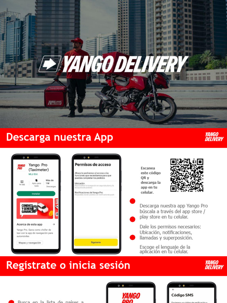 Yango Delivery | PDF | Chat en linea | Aplicación movil