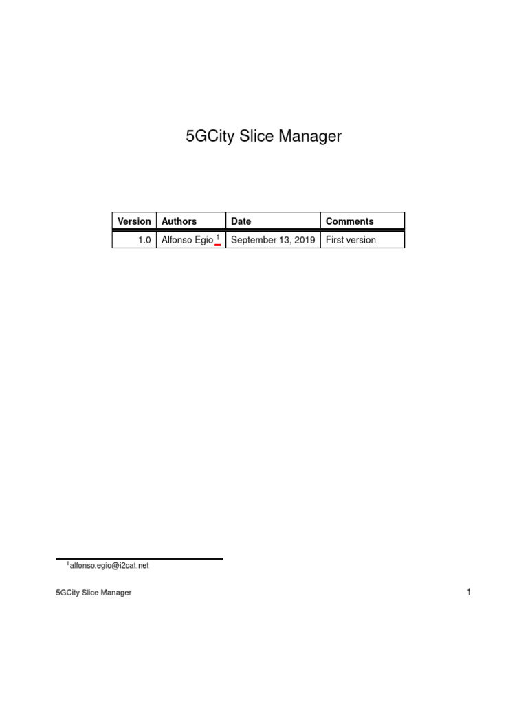 Slice Manager | PDF | Open Stack | Computer Network