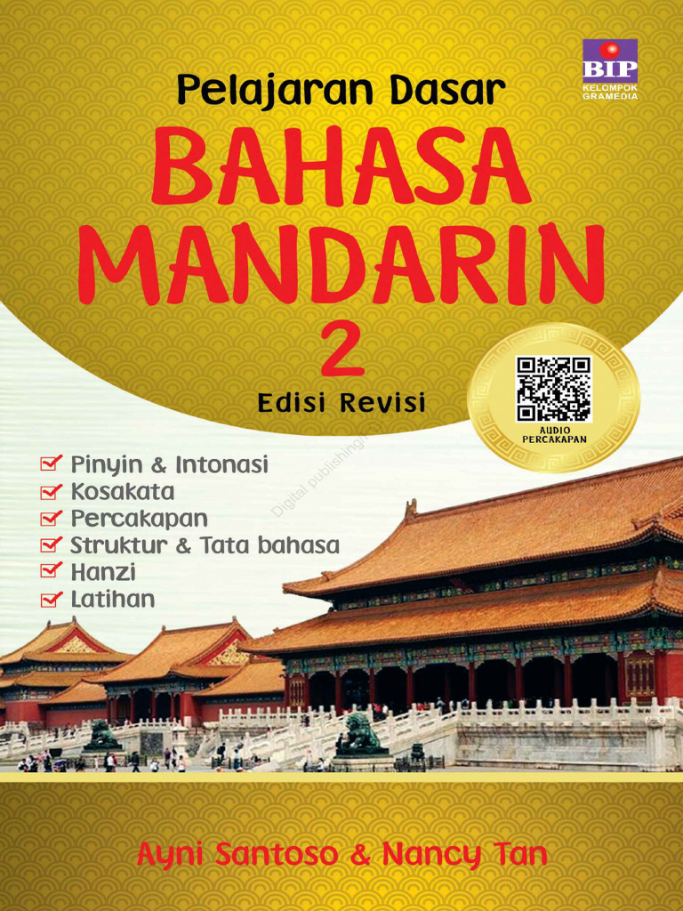 Pelajaran Dasar Bahasa Mandarin 2 Edisi Revisi 2019 | PDF