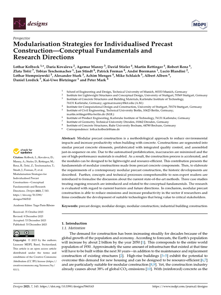 Designs 07 00143 v2 | PDF | Modularity | System