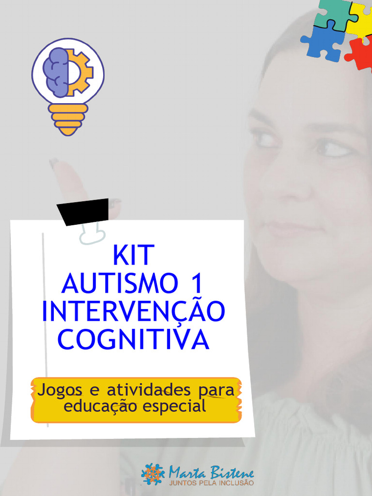 Kit Autismo Intervenção Cognitiva I | PDF | Espectro do autismo ...