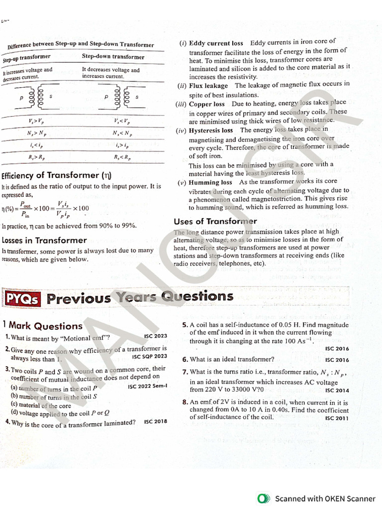 Emi (Isc) Worksheet | PDF
