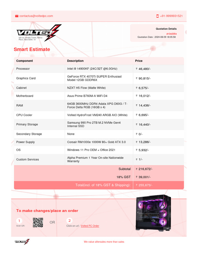 Custom Configuration | PDF | Personal Computers | Microcomputers