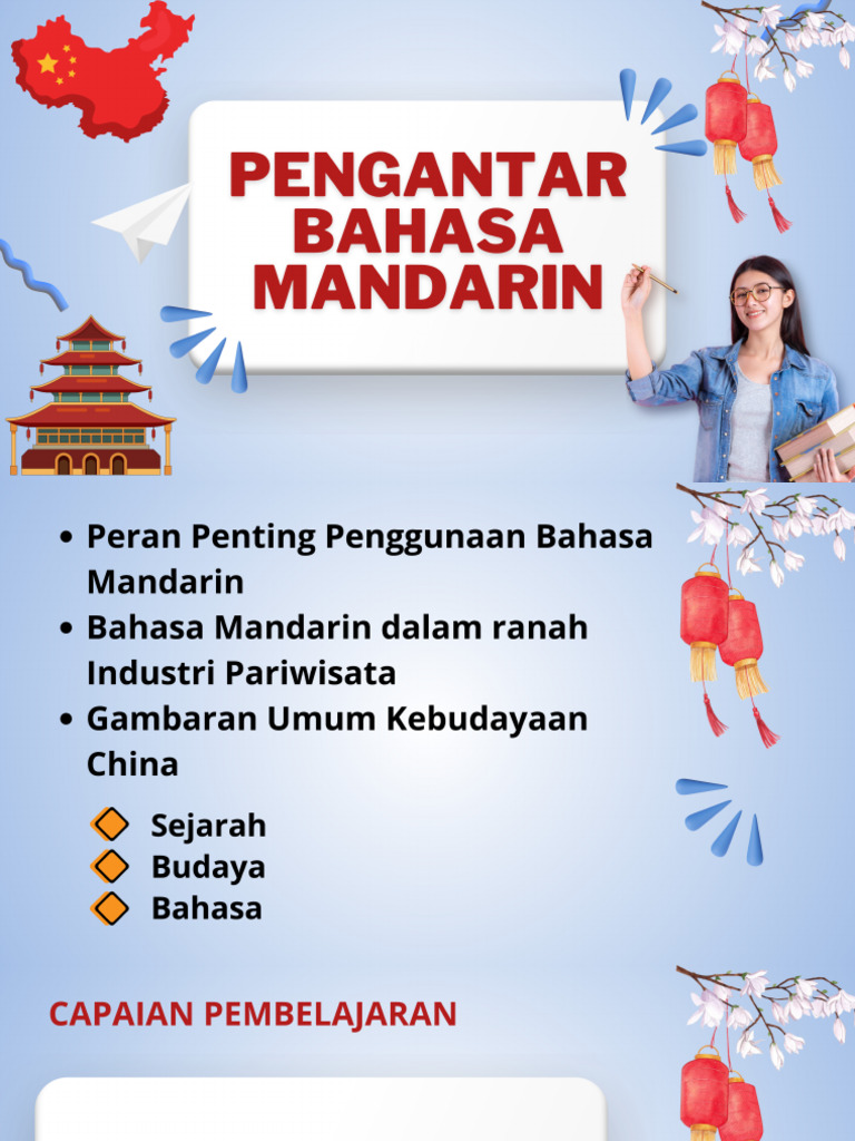 Pengantar Bhs Mandarin PDF | PDF