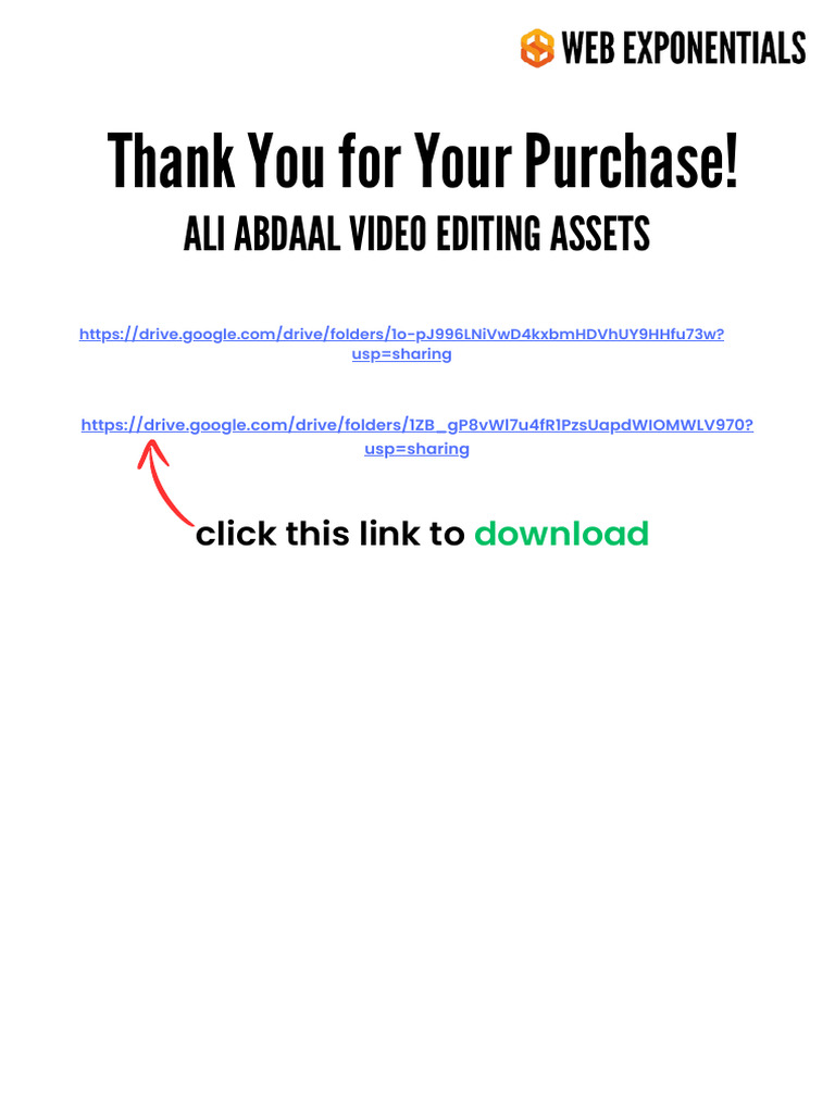 Ali Abdaal Video Editing Assets | PDF | Technology & Engineering