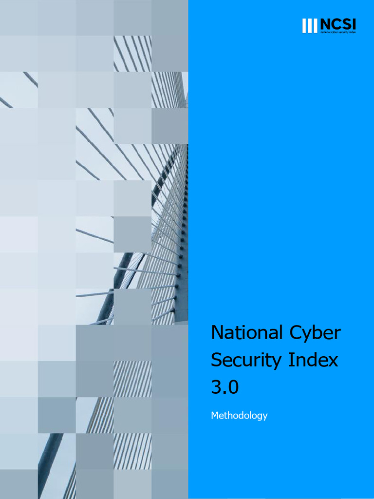 NCSI-3.0 Methodology | PDF | Computer Security | Security
