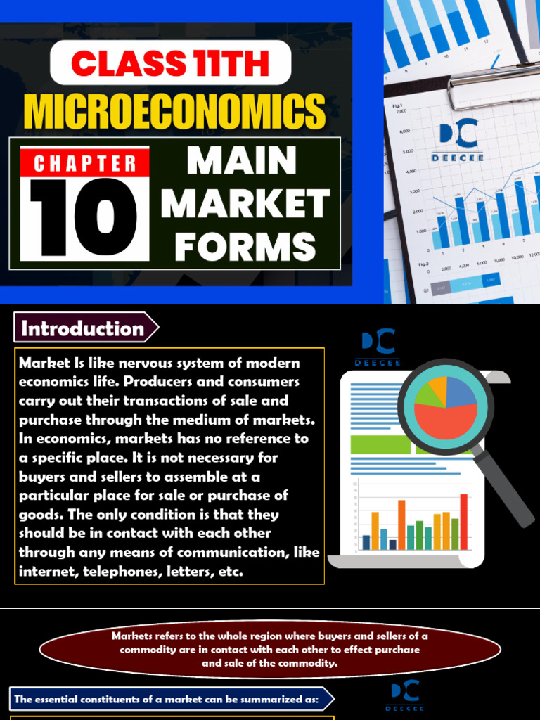 Main Market Forms | PDF | Perfect Competition | Demand