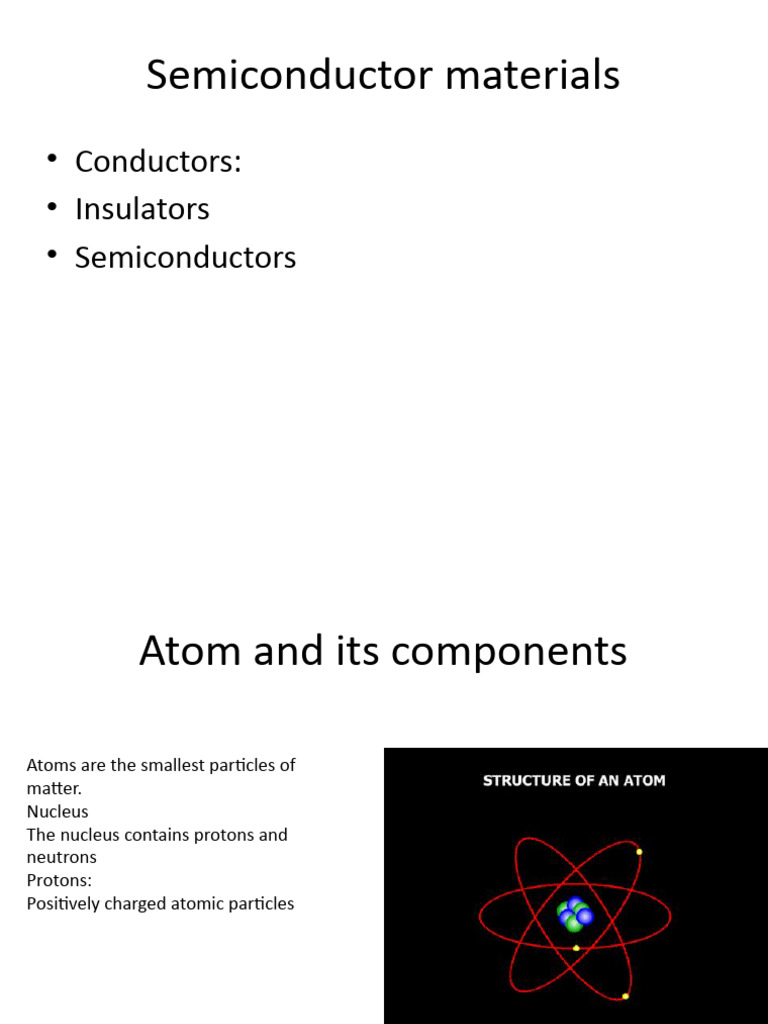 Semiconductor Material | PDF | P–N Junction | Semiconductors