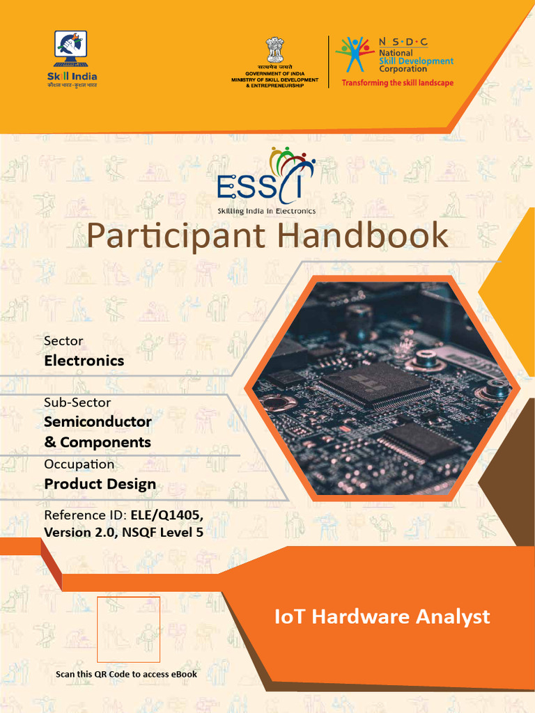 Participant Handbook: Iot Hardware Analyst | PDF | Internet Of Things ...