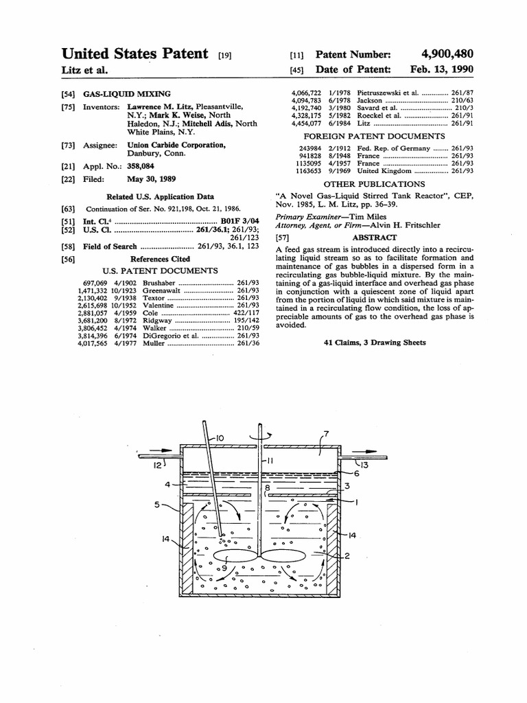 Gas Liquid Mixing | PDF