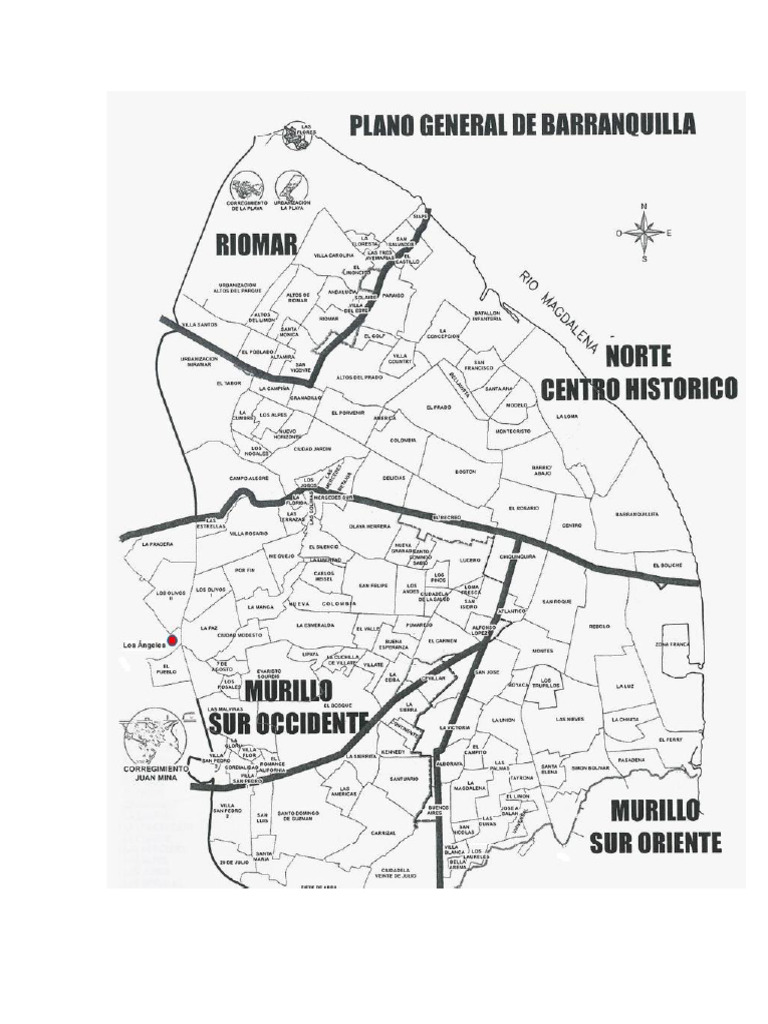 Mapa Barranquilla | PDF