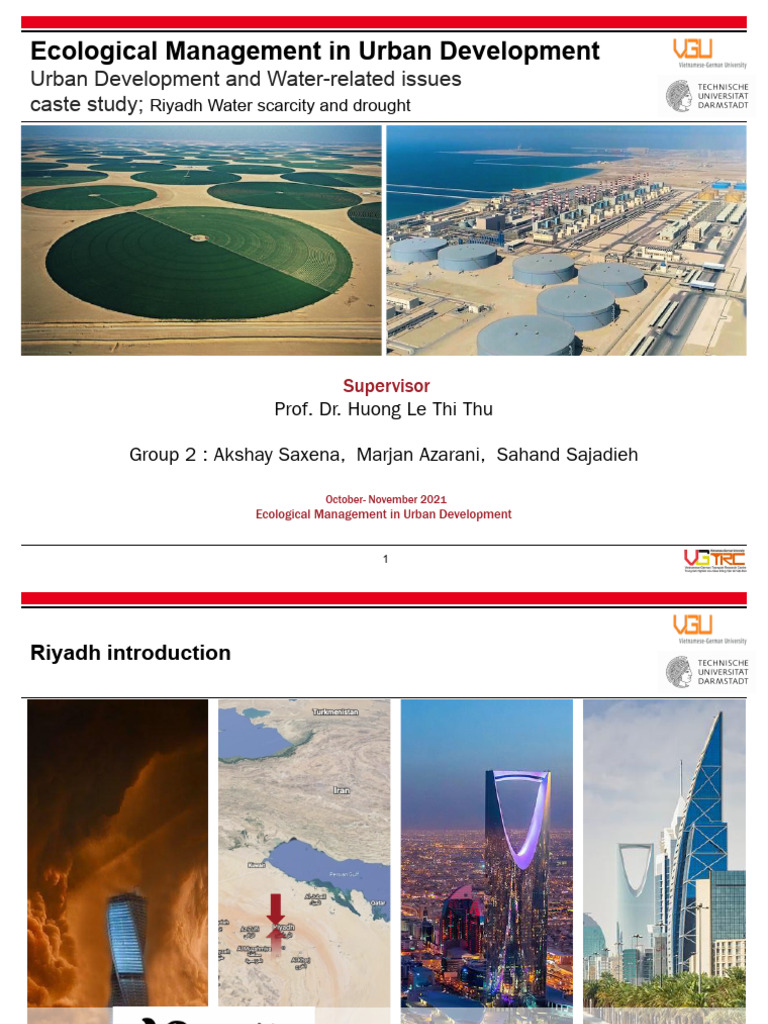 Urban Development and Water-Related Issues | PDF | Water | Agriculture