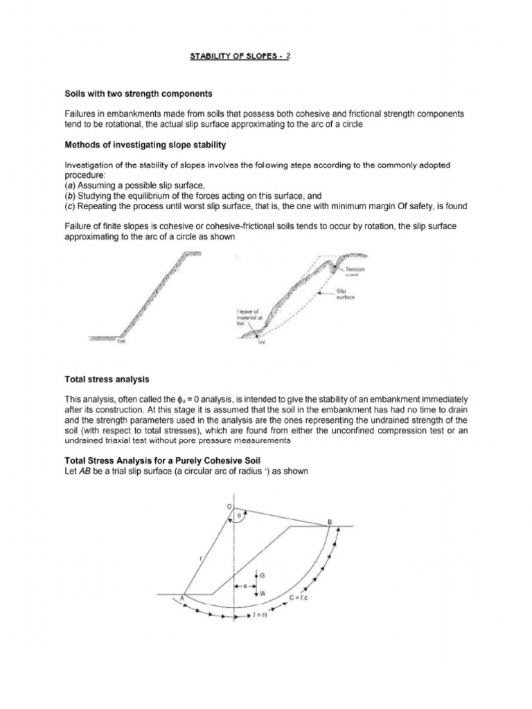 Slope Stability 2 | PDF
