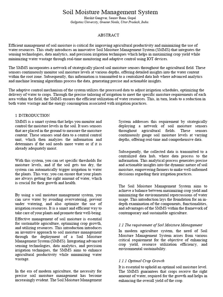 Research Paper MTE Review | PDF | Soil | Agriculture