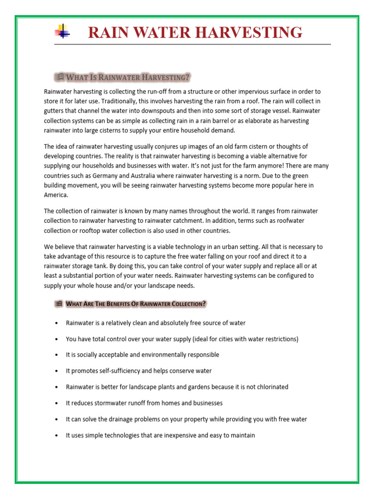 Environmental Study (Group 4) Microproject | PDF | Rain | Earth Sciences
