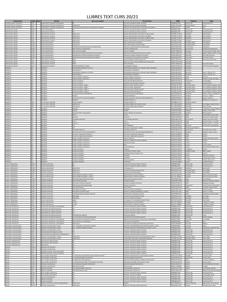 LLibres Setembre | PDF