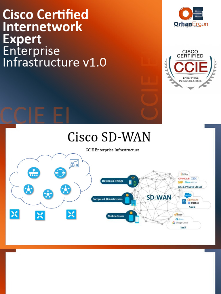 CCIE EI Evolving Technology - SDWAN | PDF | Data Compression | Virtual Private Network