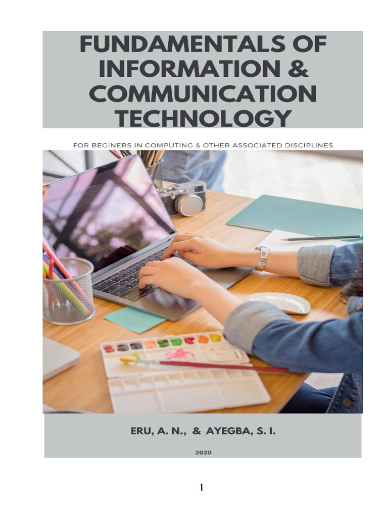 Fundamentals of ICT by Eru & Ayegba, 2020 | PDF | Personal Computers ... Fundamentals of ICT by Eru & Ayegba, 2020 | PDF | Personal Computers ...