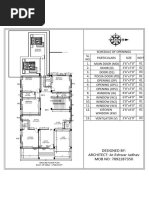 Ground Floor Plan | PDF | Wall | Building Engineering