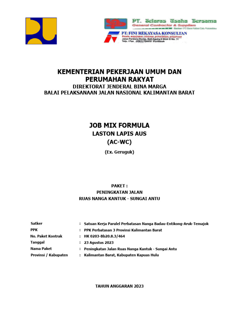 JMF Ac-Wc Ex Geruguk | PDF