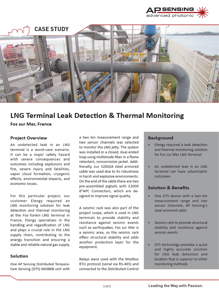 LNG Terminal Leak Detection Monitoring France 2024-04-15 | PDF ...
