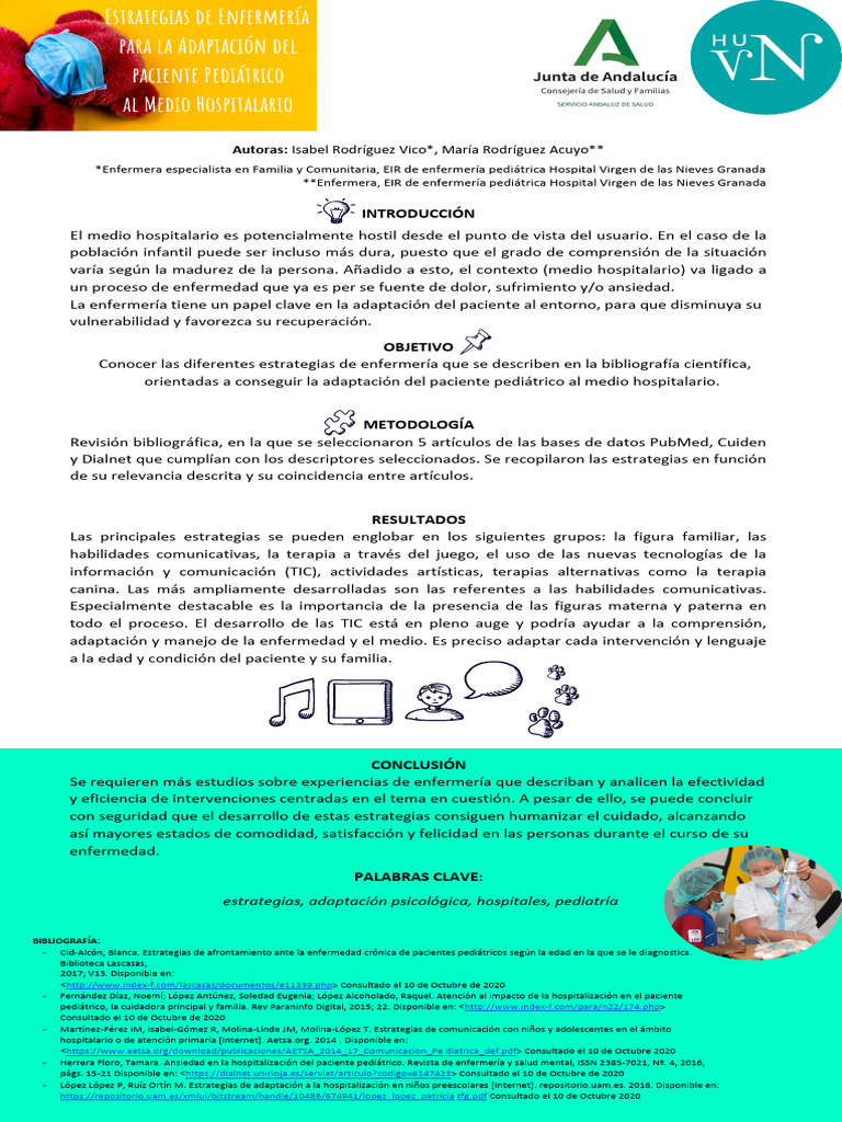 R39 Póster Estrategias Adaptación IRV | PDF | Enfermería | Hospital