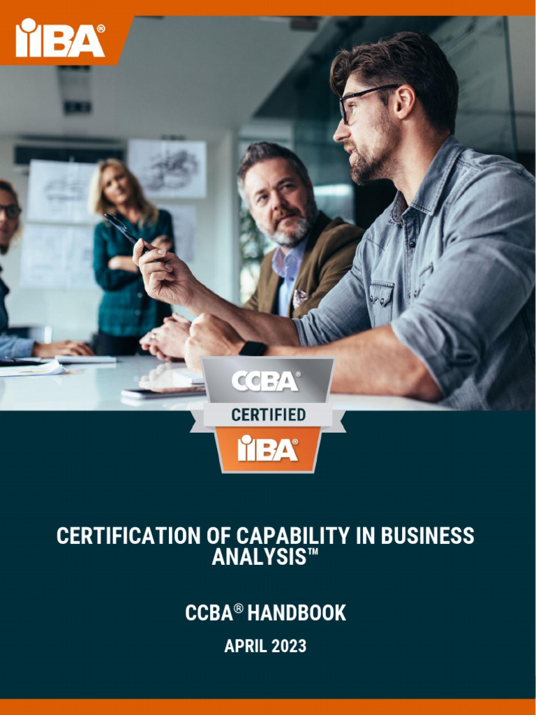 Ccba Handbook | PDF | Certification | Business Analysis