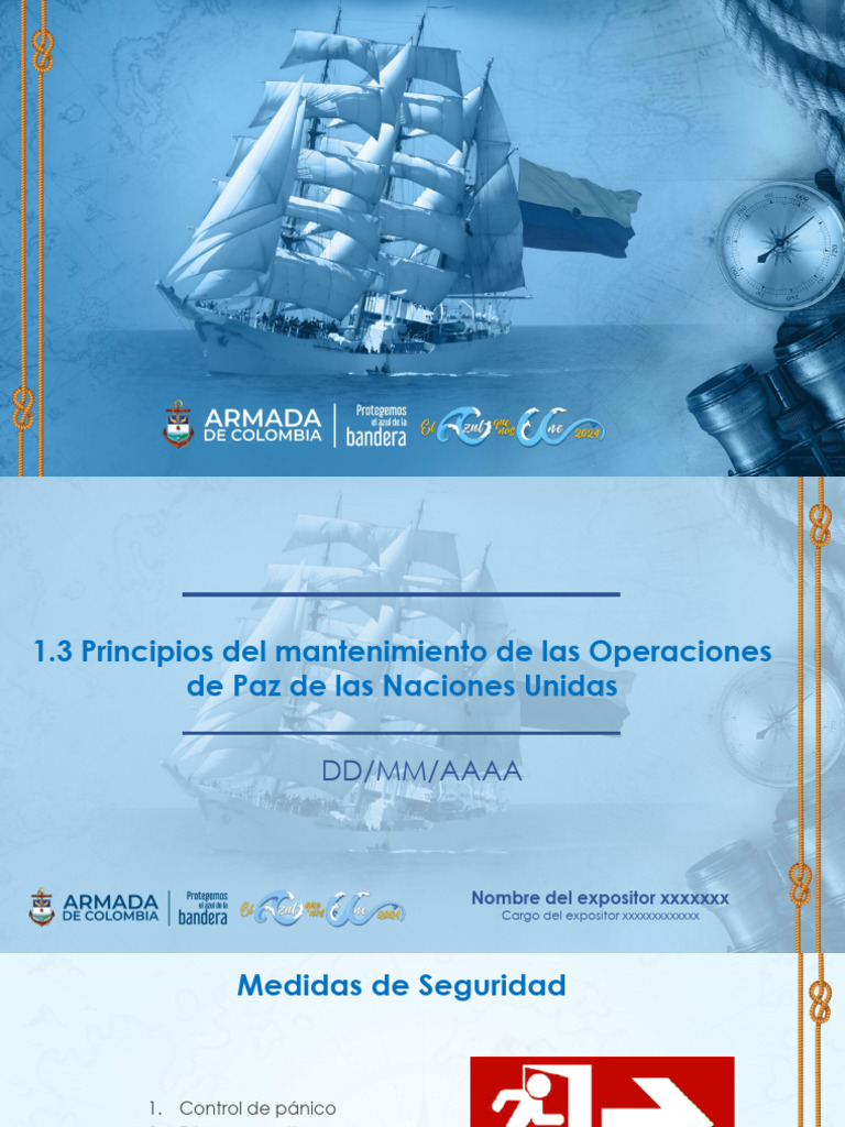 1.3 Principios Del Mantenimiento de La Paz de Las Naciones Unidas Formato Oficial - PPT ARC 2024 ...