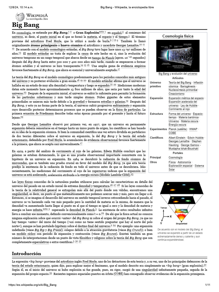 Big Bang | PDF | Big Bang | Universo