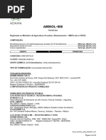 Herbicida Agricola ZethaMaxx Bula | PDF | Agricultura | Voo