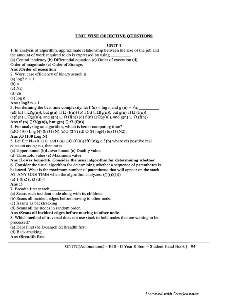 DAA Hand Book | PDF